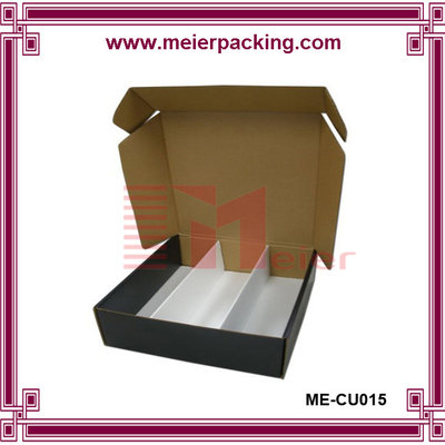 China Strong Kraft Paper Custom Packaging Corrugated Cardboard Storage Box with paper tray for 30ml liquid bottle supplier