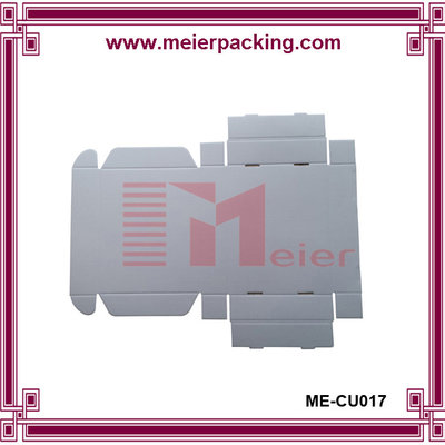 China White color Customized corrugated Paper Storage Box with foil logo for delivery supplier