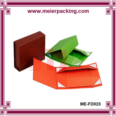 China New arrival colorful printed folding cardboard paper packaging box for gift ME-FD023 supplier