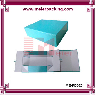 China Different sized foldable pop up gift boxes cardboard magnetic closure makeup box supplier