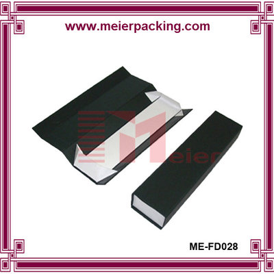 China Textured paper premium flat folding custom design pop-up cardboard gift box for necktie supplier