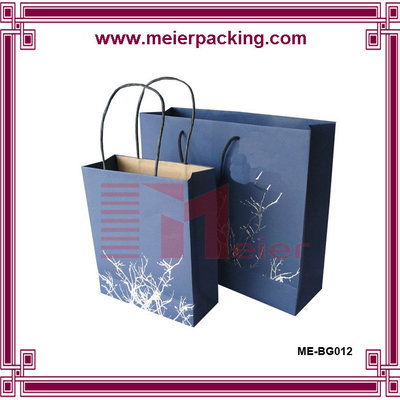 China hot sale custom print lamination paper bag with kraft paper pantone color printing supplier