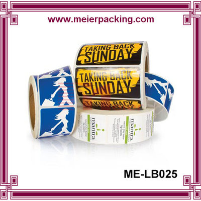 China Custom label sticker brand logo label vinyl sticker custom shape label with matt lamination supplier
