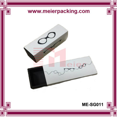 China Cheap price Custom Printing Cardboard Drawer Box with white sheet for Sun Glass Packaging supplier