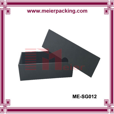 China wholesale luxury black sun glass packaging box paper packaging box with lid supplier