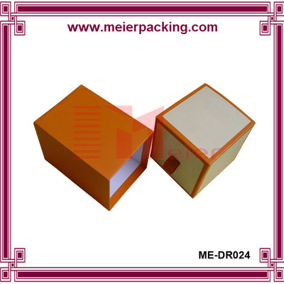 China Luxury Custom UV Printing Foil Paper Sliding Drawer candle Packaging Box with matte finish supplier