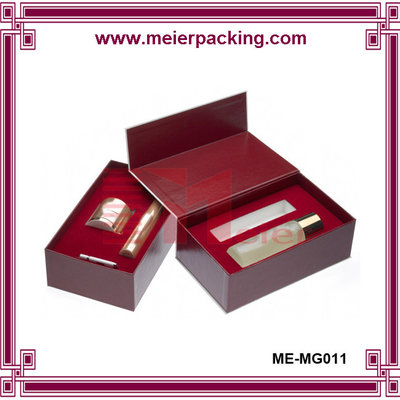 China Hard paper matte printing custom packaging magnet box with EVA insert for skin care product supplier
