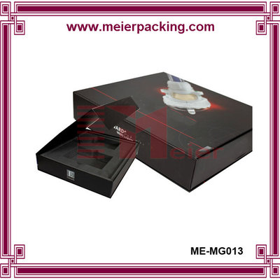 China Hight Quality Matte black Gift Paper Wrapper magnetic  Box with EVA for measuring instrument supplier