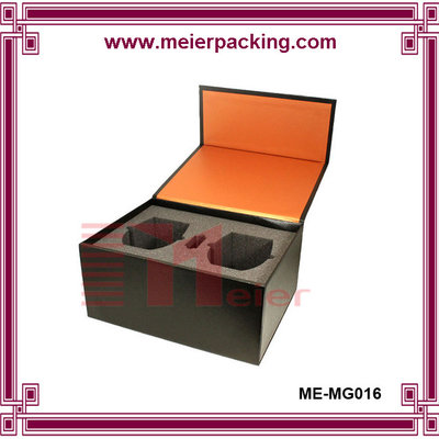 China High quality Custom Printed Cardboard Magnetic Gift Box/magnet box with sponge for cups supplier