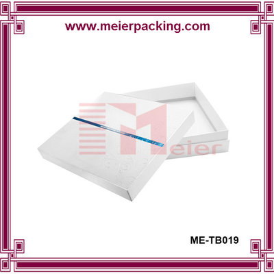 China Pure color Wedding dress gift keepsake cardboard box custom beauty plain keepsake gift box supplier