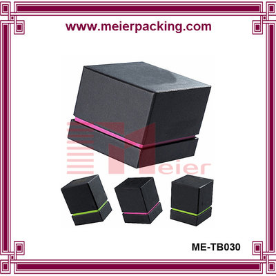 China Luxury design texture paper top and bottom Set up Gift Packaging Perfume Box for Men supplier