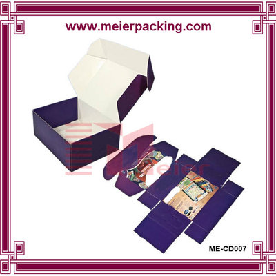 China 2016 offest printing Christmas folding coated paper box with matte lamination outside supplier