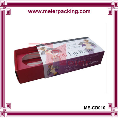 China Unfolding Cardboard craft paper printing storage boxes for hair extension with sliding drawer supplier