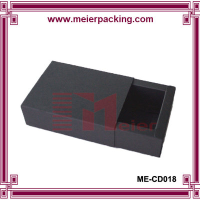 China Wholesale High Quality Custom Printed Cheap Black Corrugated Cardboard Paper Box with drawer supplier