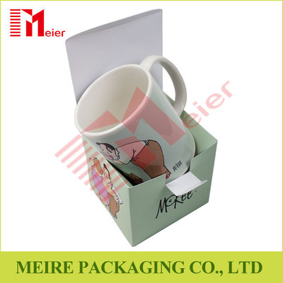 China Light weight and cheap price Cute printing paper mache boxes for mug packaging supplier