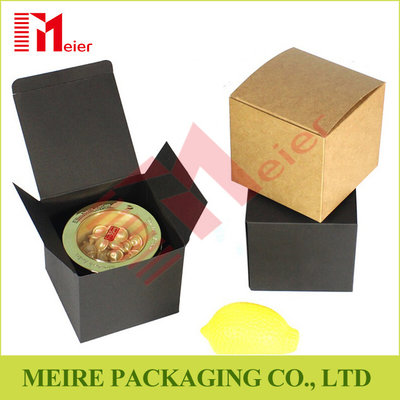 China Promotion black and kraft cheap paper plain design without logo for gift supplier