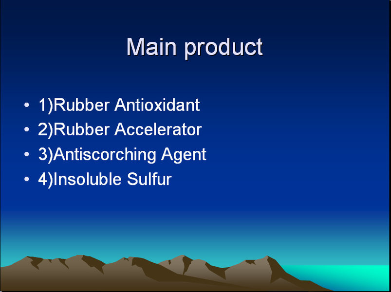 China best rubber chemical on sales