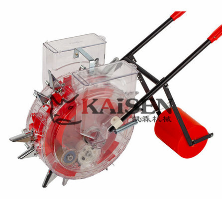 Double Barrel Seeder Hand Corn Seeder/Planter/Drill Machine for Seeds and Fertlizer +86-18006107858