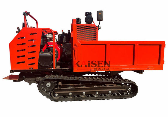 1.5T All Terrain Crawler Carrier 1.5 Ton Small Truck Mini Loader Dumper For Oil Palm