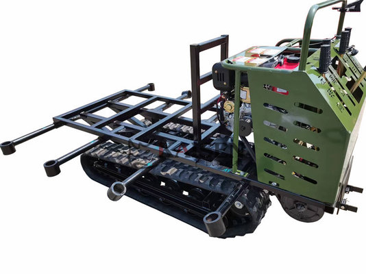 KS-1.5T All Terrain Crawler Carrier 1.5 Ton Small Truck Mini Loader Dumper For Oil Palm