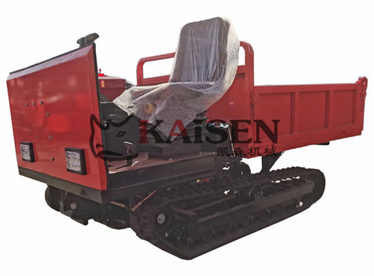 KS-1.8T Crawler Carrier Truck Mini Loader Dumper For Oil Palm