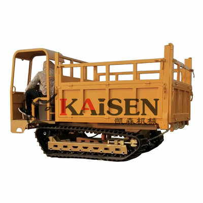 5 tons Rubber Track Crawler Carrier with ZK-23-01-CB Gearbox for Palm Oil Fruit Grabber