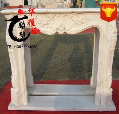 indoor decoration handcarved wall mounted natural marble stone antique fireplace surround home decorate fireplace cover