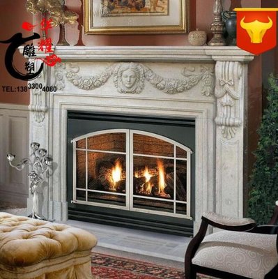 indoor decoration handcarved wall mounted natural marble stone antique fireplace surround home decorate fireplace cover