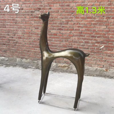 fiber glass resin cony statues deers scupltures outdoor garden statues abstract statues animals statues decorations