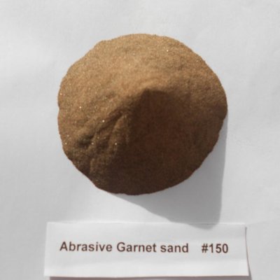 150 mesh grain dark brown garnet sand for CNC waterjet abrasive garnet sand cutting use and abrasive paper making