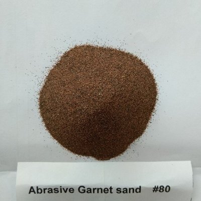 CNC waterjet cutting Abrasive Garnet sand 80 mesh gritz Washed and filtered