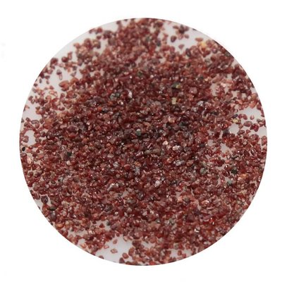 stainless steel surface sand blasting abrasive sand Garnet sand 20-40 30-60 mesh grain garnet sand gritz