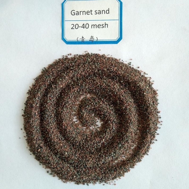 natural Garnet 20/40 mesh for carbo surface sandblasting Garnet sand 20~40 mesh gritz