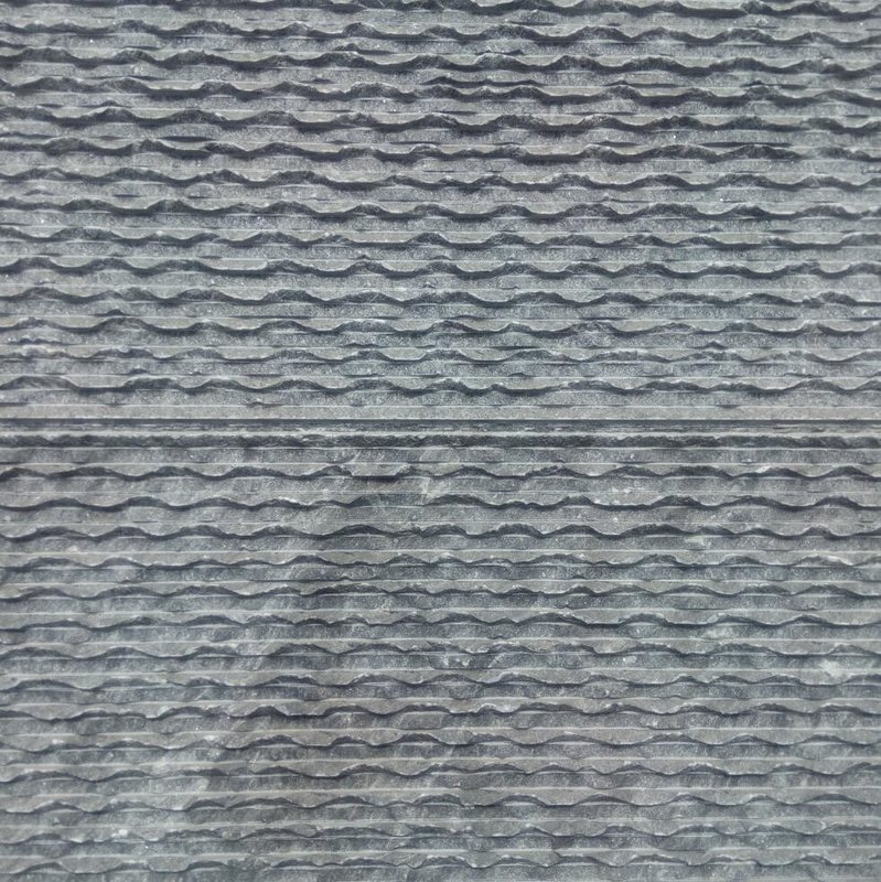 Dark grey Natural stone waterfall panels cultured stone veneers stacked stone glued wall cladding tiles panels