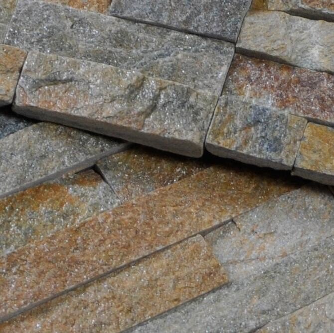 rusty slate linears panels cultured stone stacked stone veneers ledged stone wall cladding decorations tiles