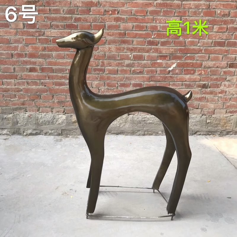 fiber glass resin cony statues deers scupltures outdoor garden statues abstract statues animals statues decorations