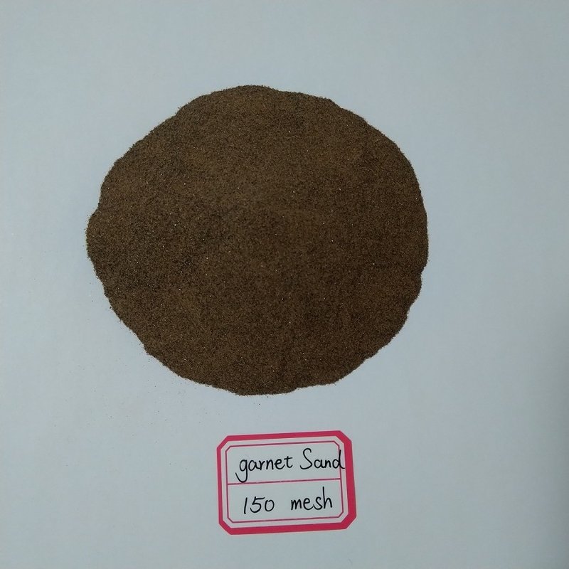 150 mesh grain waterjet abrasive garnet sand for CNC cutting use and abrasive paper making 25kg /bag