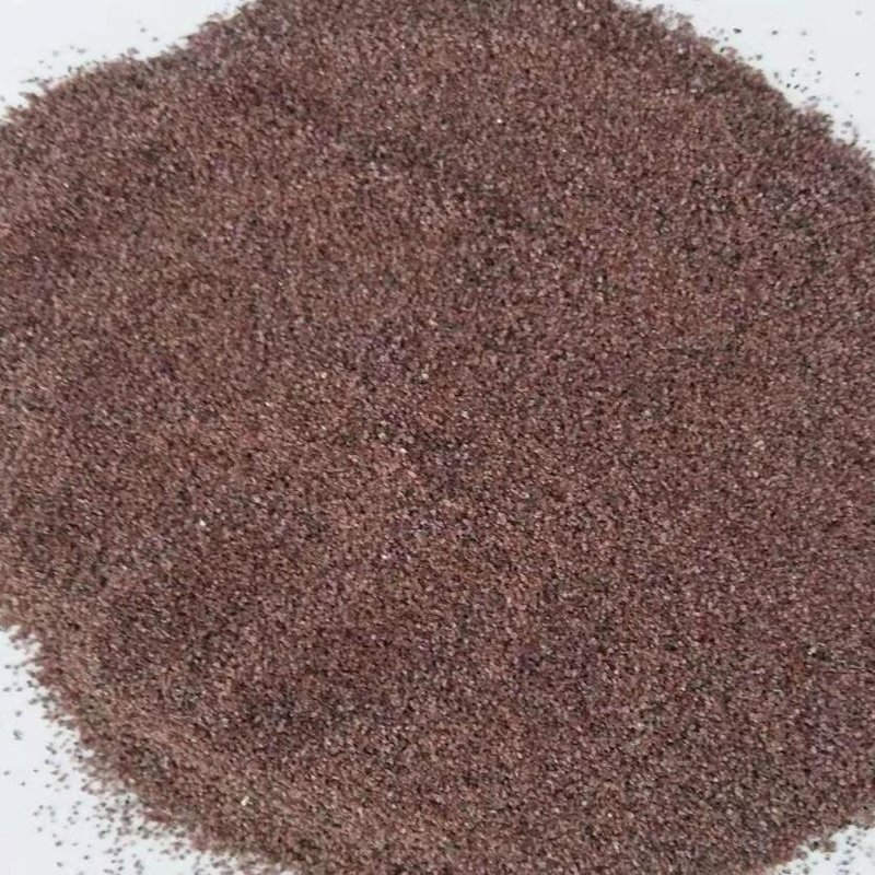stainless steel surface sand blasting abrasive sand Garnet sand 20-40 30-60 mesh grain garnet sand gritz
