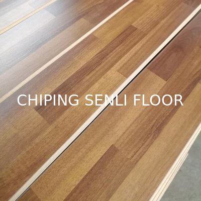 7mm MDF green balance wax bamboo parquet flooring piso laminados