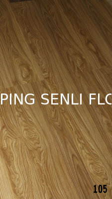 Matte finish oak Easy Click 7mm 8mm wood grain Laminate Flooring