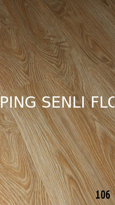 Matte finish oak Easy Click 7mm 8mm wood grain Laminate Flooring