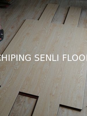 Double click system HDF AC3 12mm U groove waterproof Laminate floor
