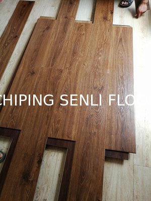 Changzhou High Glossy german technology laminate parquet flooring
