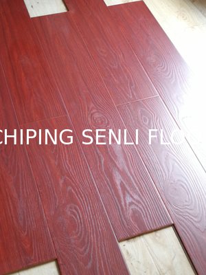 Changzhou High Glossy german technology laminate parquet flooring