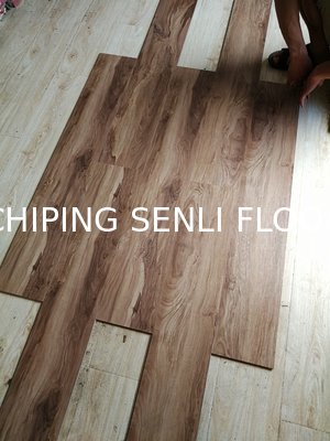 Changzhou High Glossy german technology laminate parquet flooring
