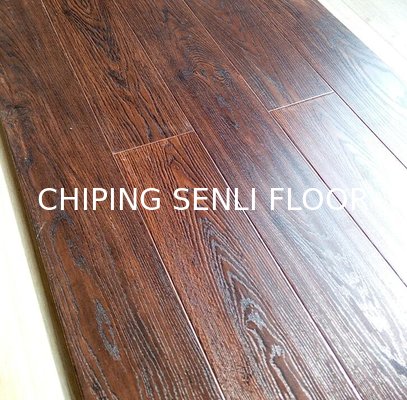 8mm HDF crystal surface  AC5 Parquet o suelo laminado flotante