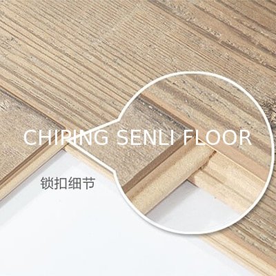 master bedroom 12.3mm anti-slip small embossed laminate flooring