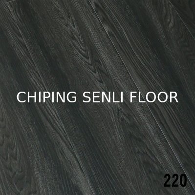 Household 8mm MDF E1 Embossed Beige oak wood laminated flooring