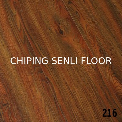 HDF AC4 small embossed surface12mm U groove laminate flooring