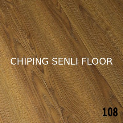 High glossy mould pressing 8mm 12mm AC4 laminated wood flooring with Wax